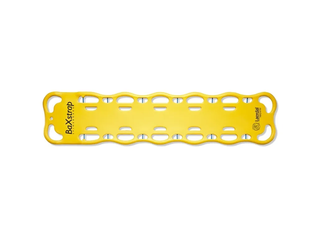 Plan dur vertébral Baxstrap ® 14 poignées dim. 182,8 x 40,6 x 6,4 cm - SMSP